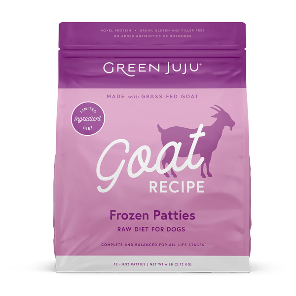 Green Juju Goat Recipe Frozen – For Dog's Sake